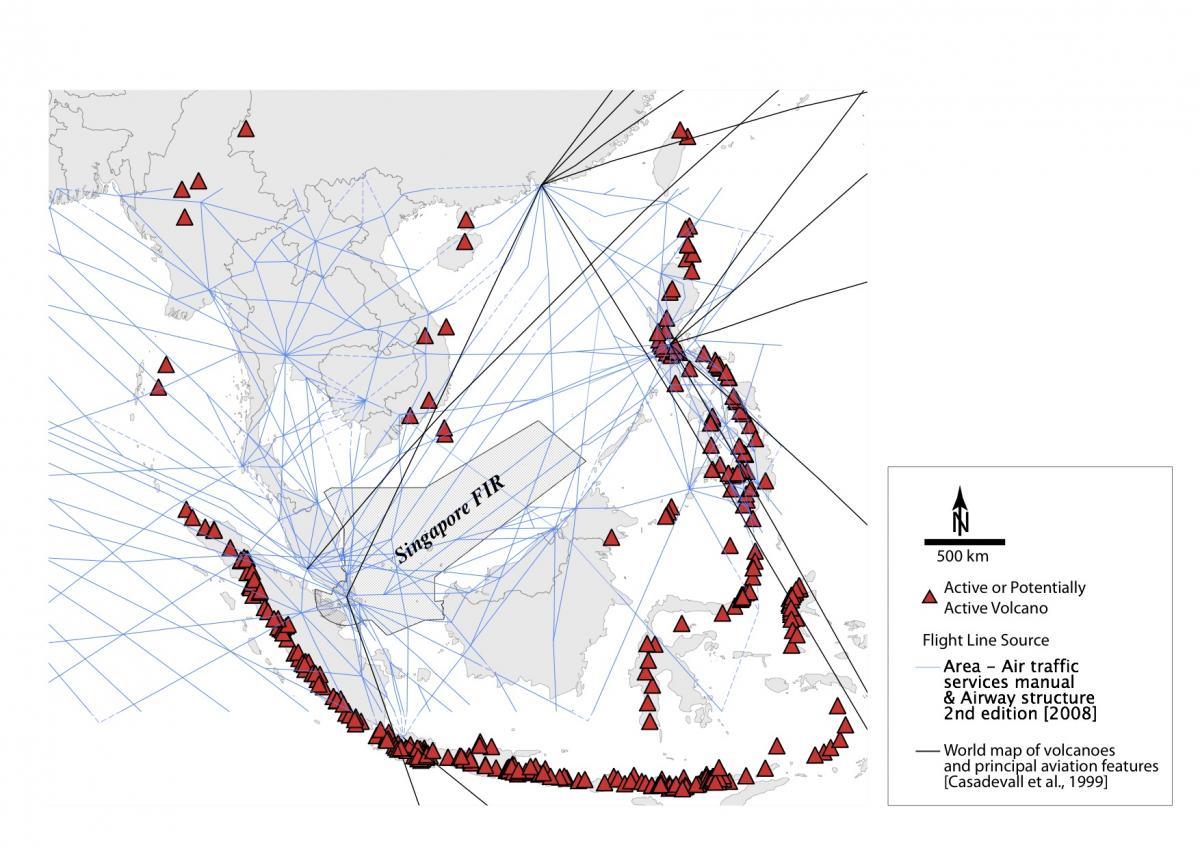 Volcanic ash as a hazard to aviation in Southeast Asia | Earth ...